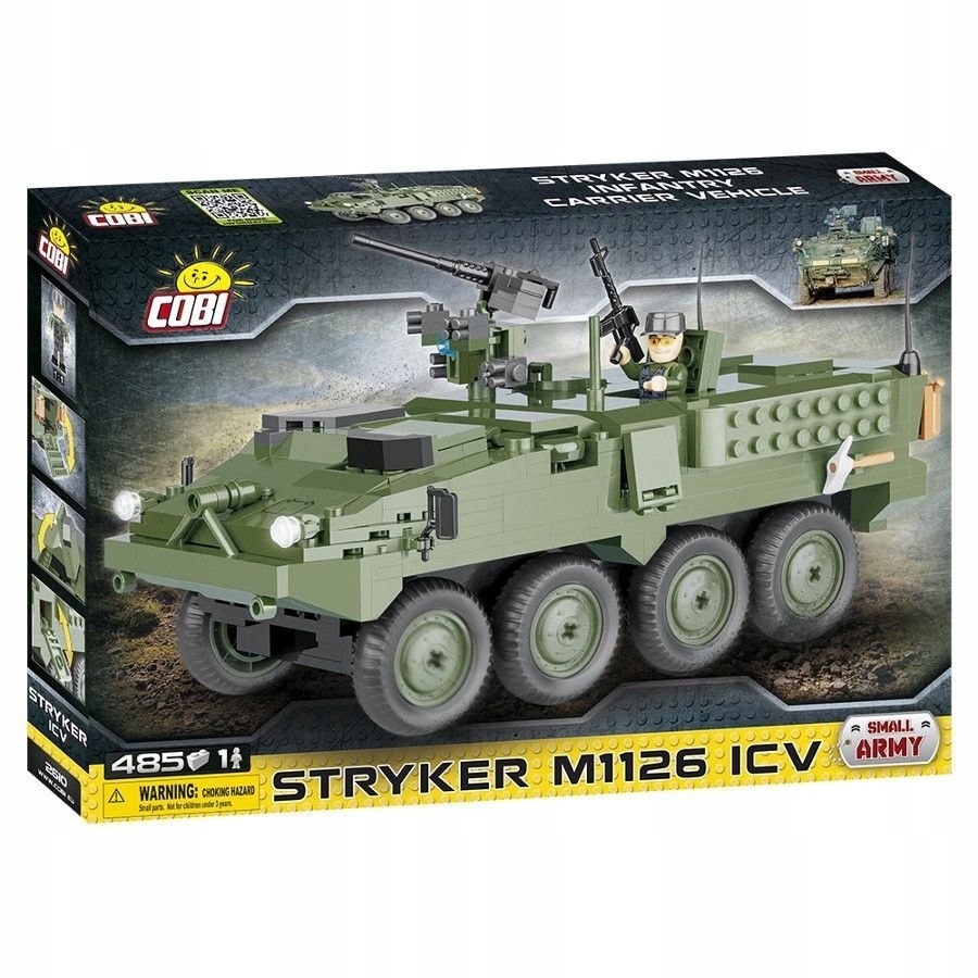 Klocki Cobi Small Army Stryker M1126 ICV (5902251026103) • Cena, Opinie ...