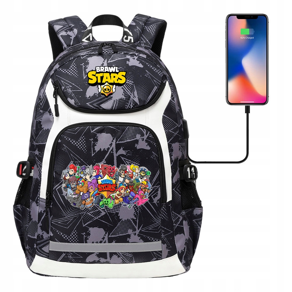 2024 NOVÝ BATOH A4 Brawl Stars VODĚODOLNÝ U za 585 Kč - Allegro