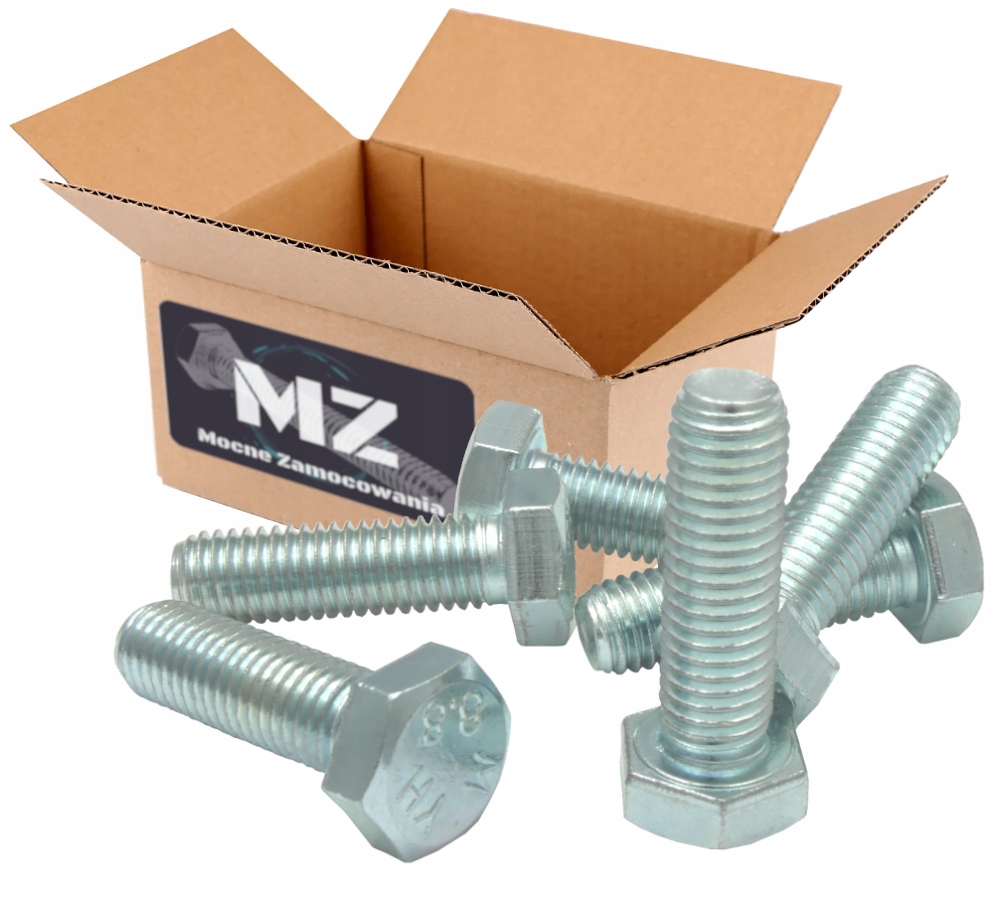 M8x70 ŚRUBA UTWARDZANA ocynk kl.8.8 DIN933 - 1kg (5906809930676) • Cena, Opinie • Śruby ...