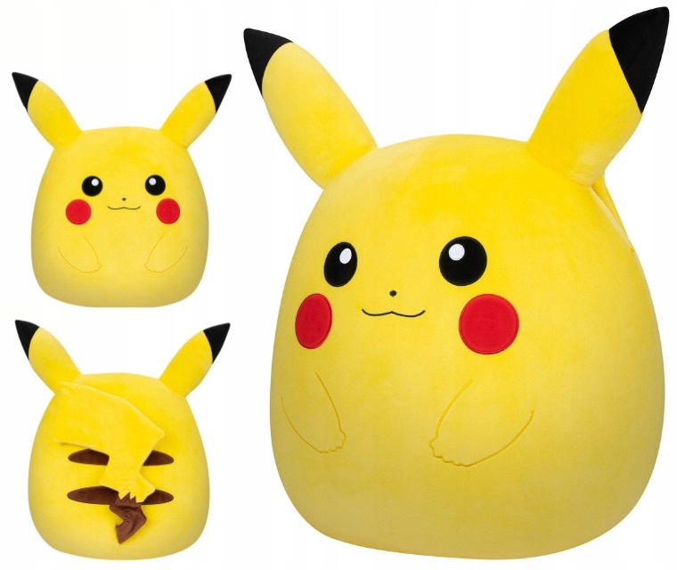 Pokemon Squishmallow Pikachu Seria 1 Pluszak 50 cm - porównaj ceny ...
