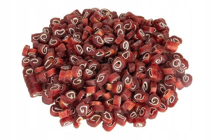 Rollsy MINI kaczka z rybą 1cm 500g Sushi MięsoŁaki przysmak dla psa ...