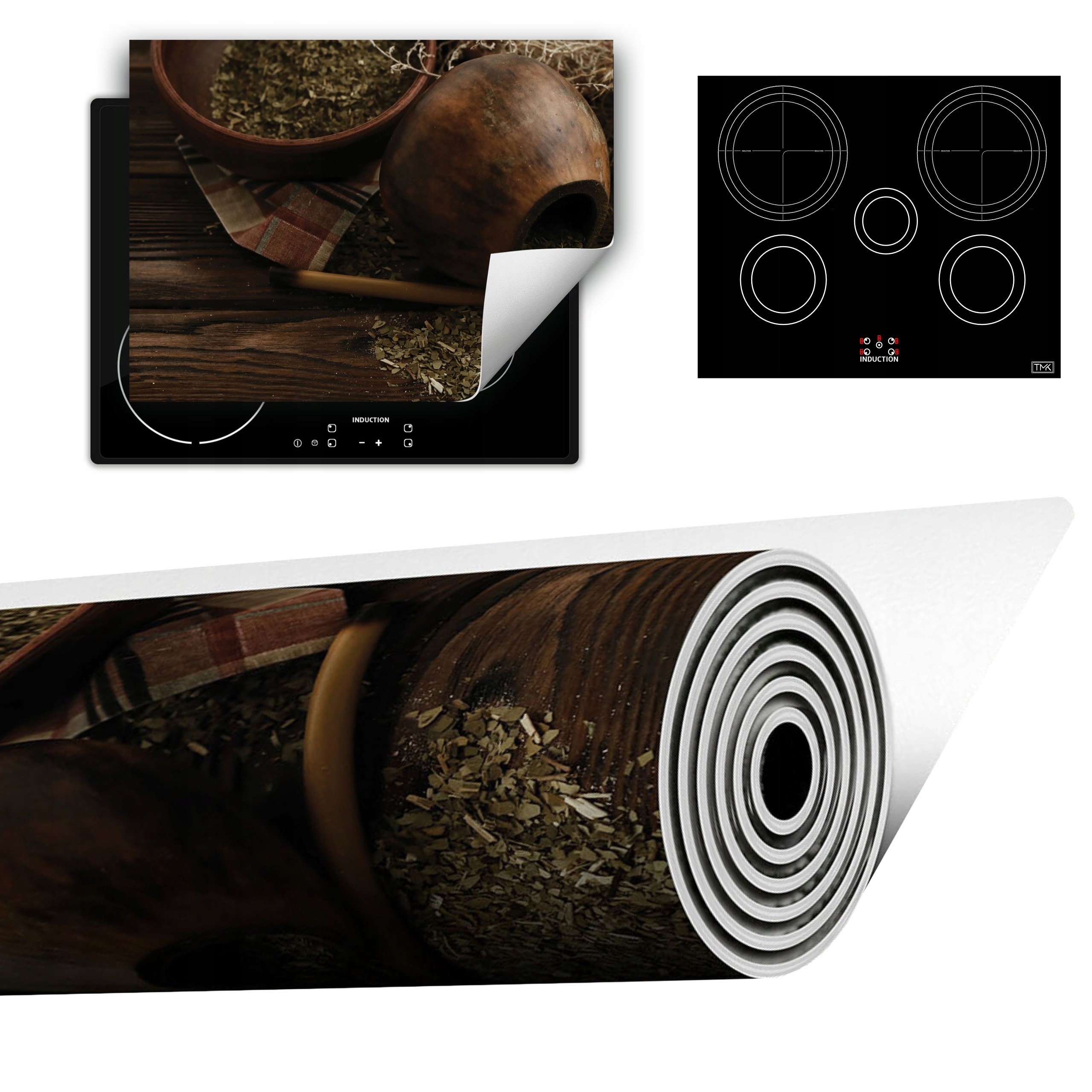 VINIL SZŐNYEG KONYHÁBA TÖBB HELY 70x52 yerba mate, (5903515424208) • Ár ...