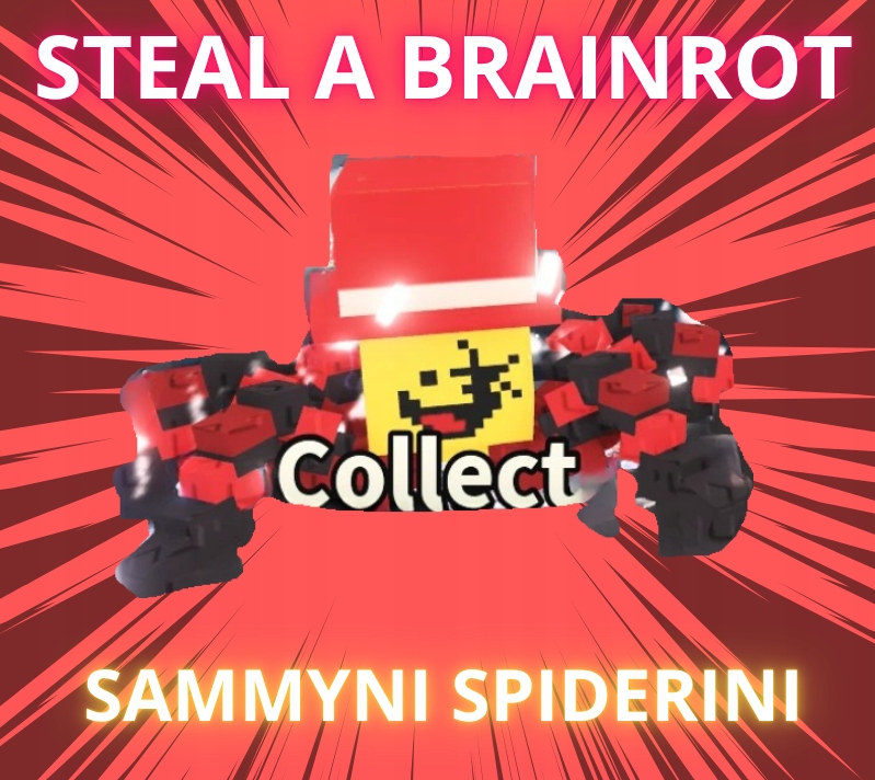 Sammyni Spiderini | Steal A Brainrot | Secret | Roblox - Stan: Produkt ...