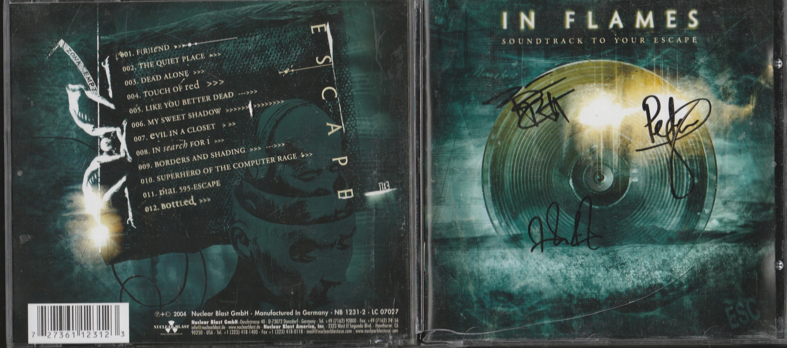 Płyta CD In Flames - Soundtrack To Your Escape 2004 I Wydanie ...