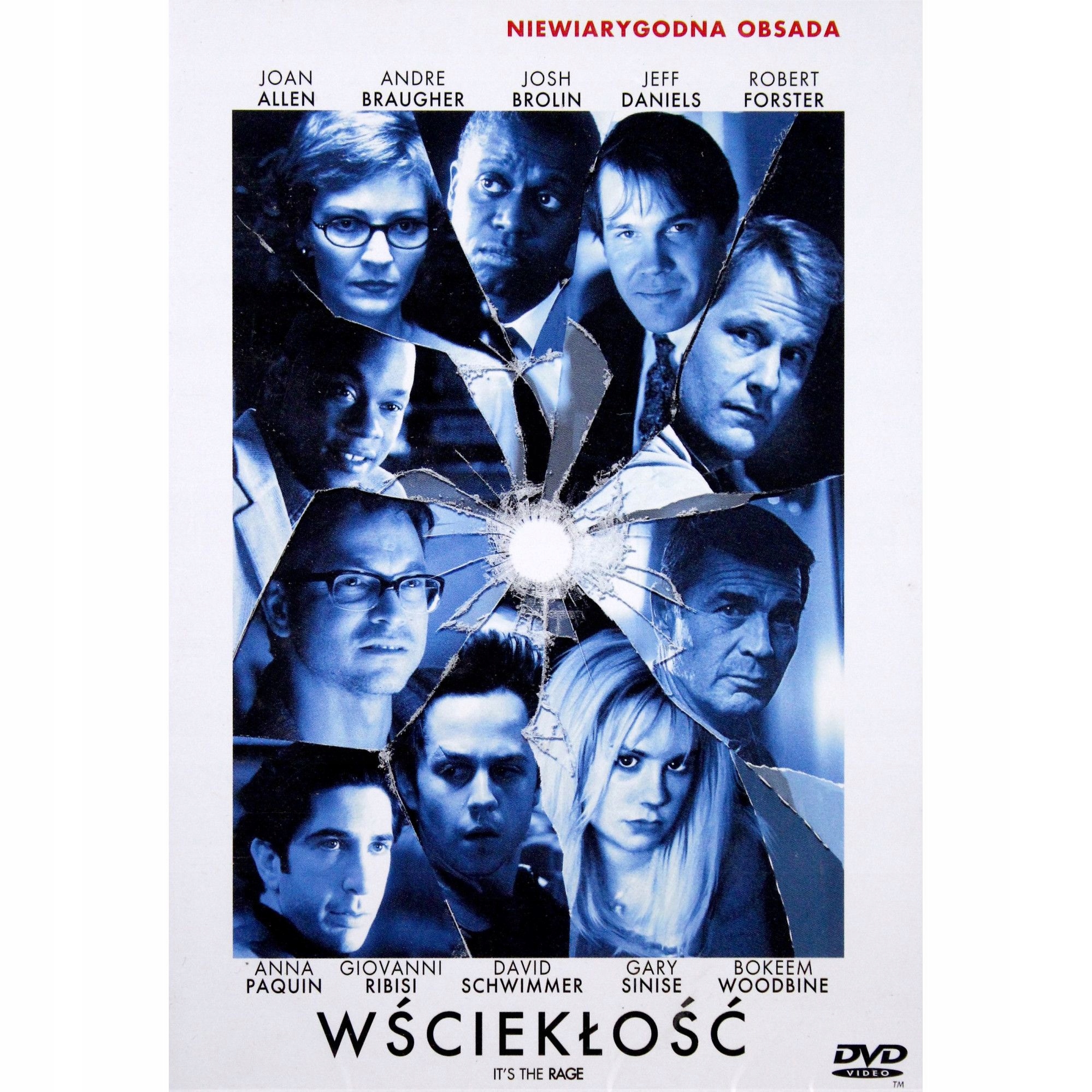 WŚCIEKŁOŚĆ DVD ALLEN BRAUGHER BROLIN DANIELS płyta DVD 9661604185 ...