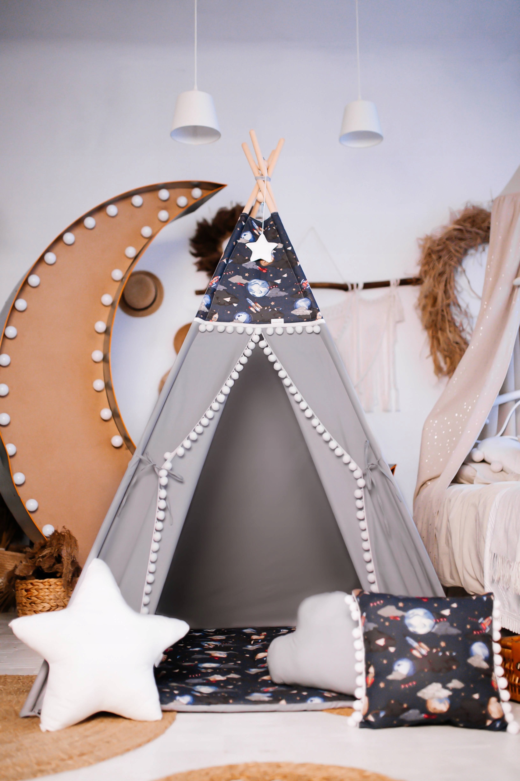 Stan TIPI pre deti chlapca Set domček wigwam za 78,51 € - Allegro