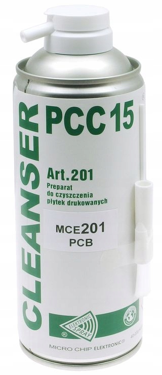 Cleanser PCC 15 spray 400 ml, do czyszczenia płytek po lutowaniu ...