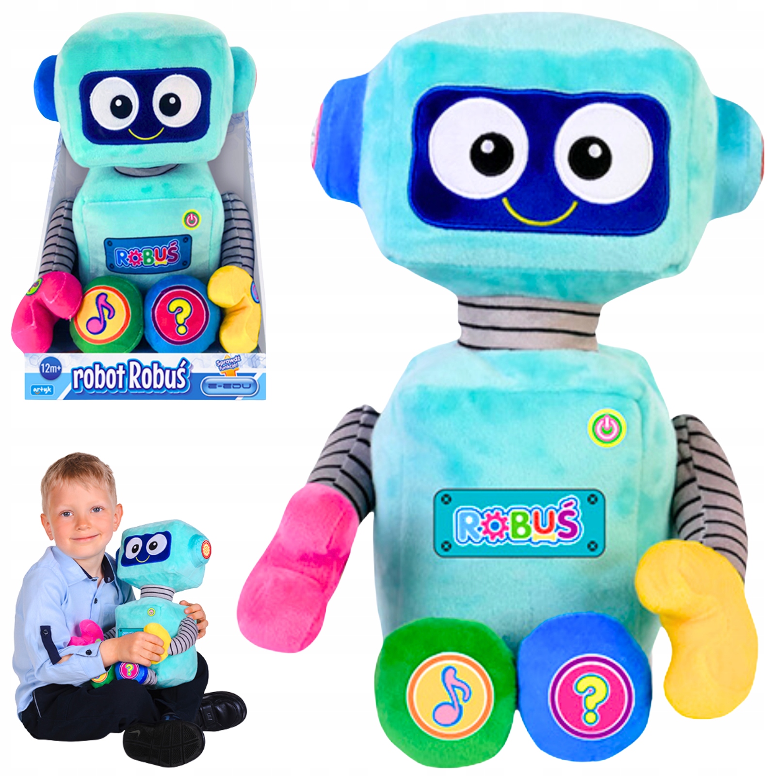 ROBOT ROBUŚ edukacyjna zabawka ARTYK (5901811128394) • Cena, Opinie ...