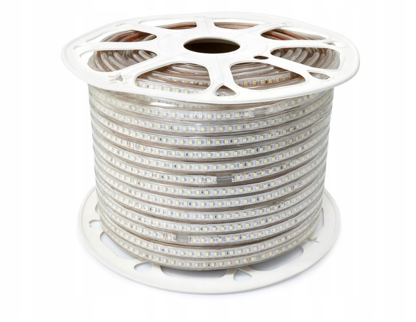 ZEWNĘTRZNA TAŚMA LED 230V 2835 IP68 BIAŁA 1M 14MM • Cena, Opinie ...