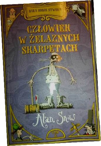 Człowiek w żelaznych skarpetach - Alan Snow (14455443589) | Książka Allegro