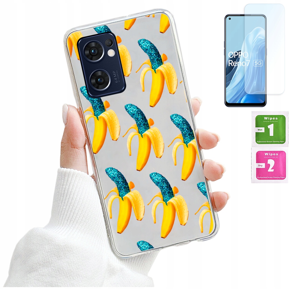 Plecki Macktel do Oppo Reno 7 5G CPH2371 ART FOTO CASE KWIATY ...