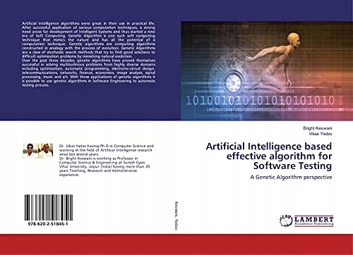 Yadav, Vikas Artificial Intelligence based effective algorithm for Software (15280452176 ...