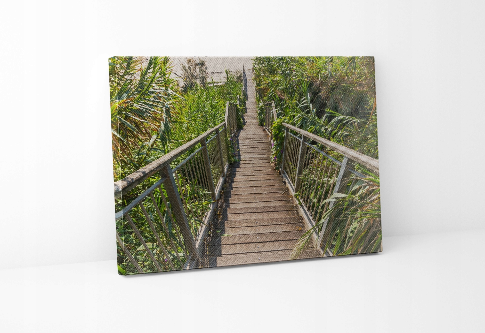 Obraz na płótnie Schody - zejscie na plaze - Wlochy 120x50 cm • Cena ...