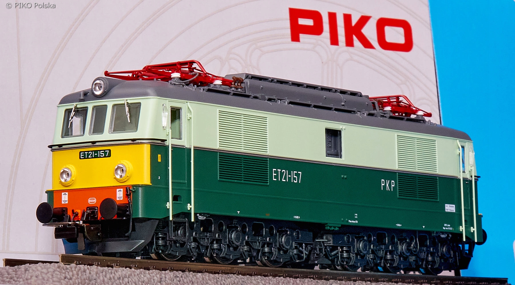 PIKO 51602 Lokomotywa ET21 PKP Sputnik DCC Sound • Cena, Opinie • Kolej, dioramy, makiety ...