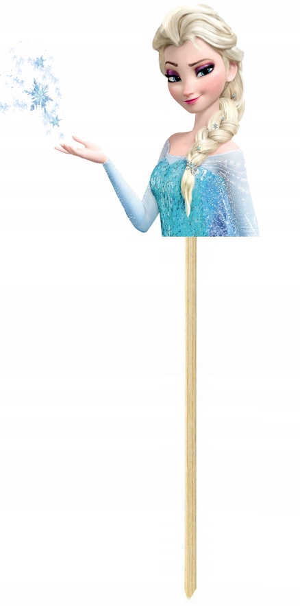 TOPPER NA TORT URODZINY ELSA FROZEN KRAINA LODU • Cena, Opinie ...