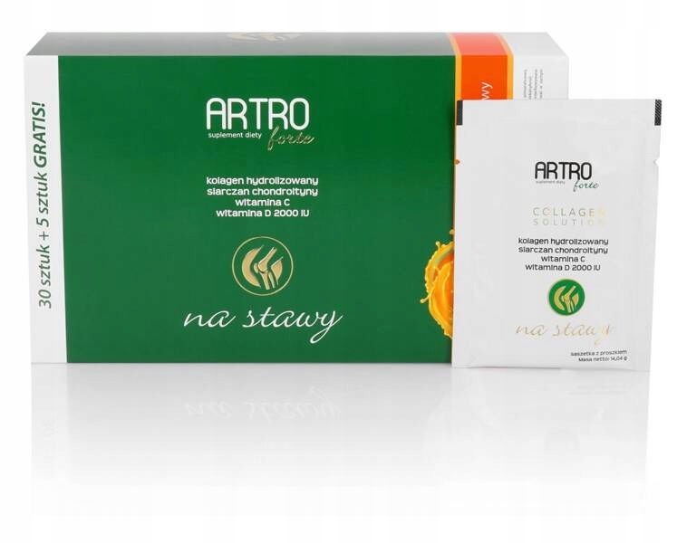 ARTRO FORTE KOLAGEN CHONDROITYNA STAWY KOŚCI 35 s. (5904870471654 ...