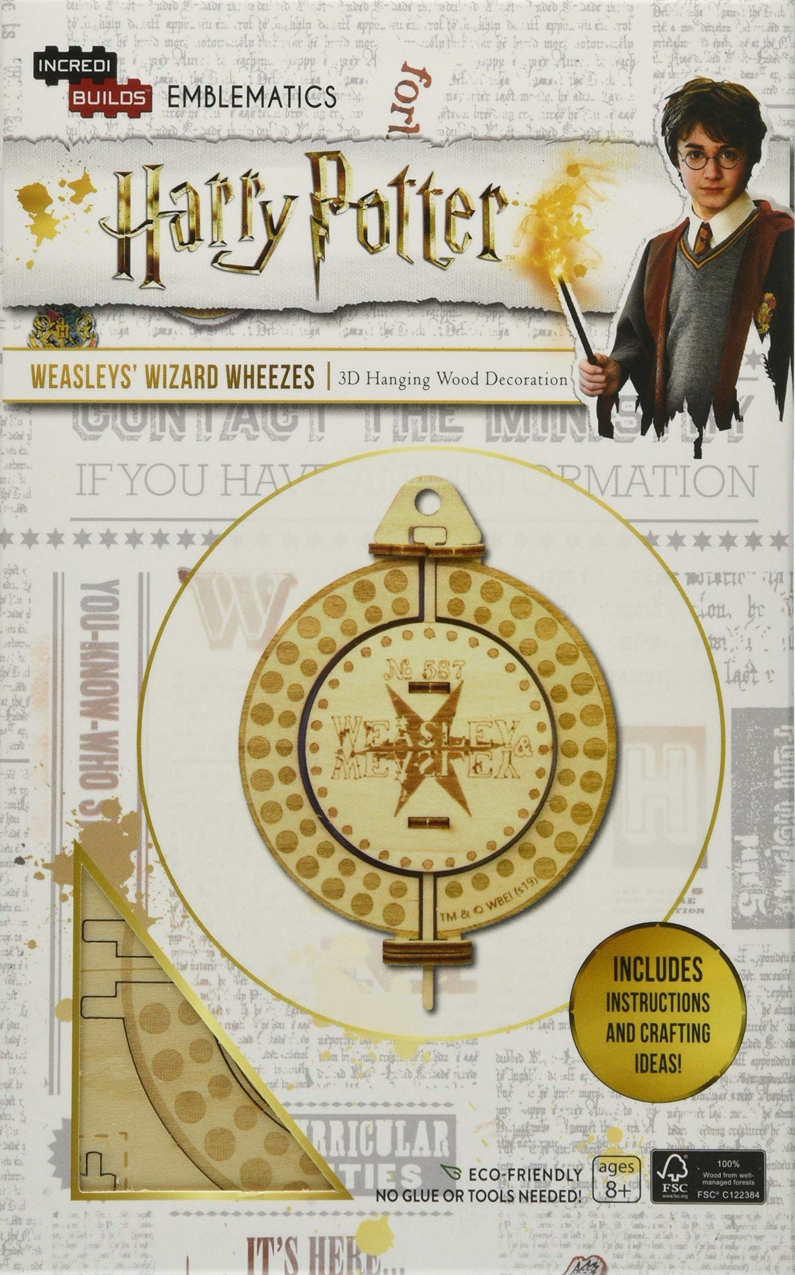 IncrediBuilds Emblematics: Harry Potter: Weasleys' Wizard Wheezes Insight Editions (17935303920 ...