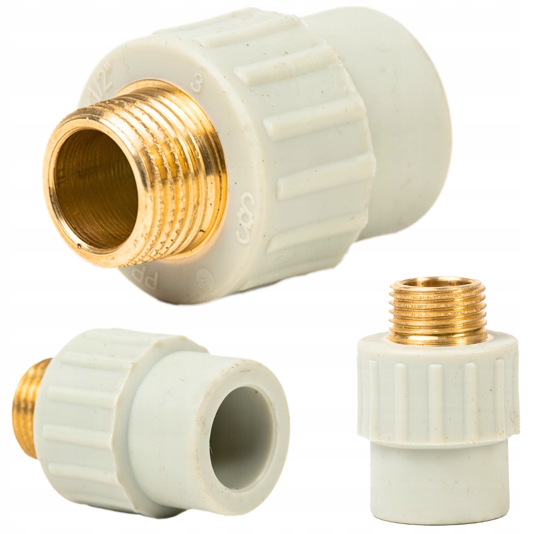 Mufa Zgrzewana PP-R 25x1 GZ Łącznik Rur Polipropylen Złączka ...