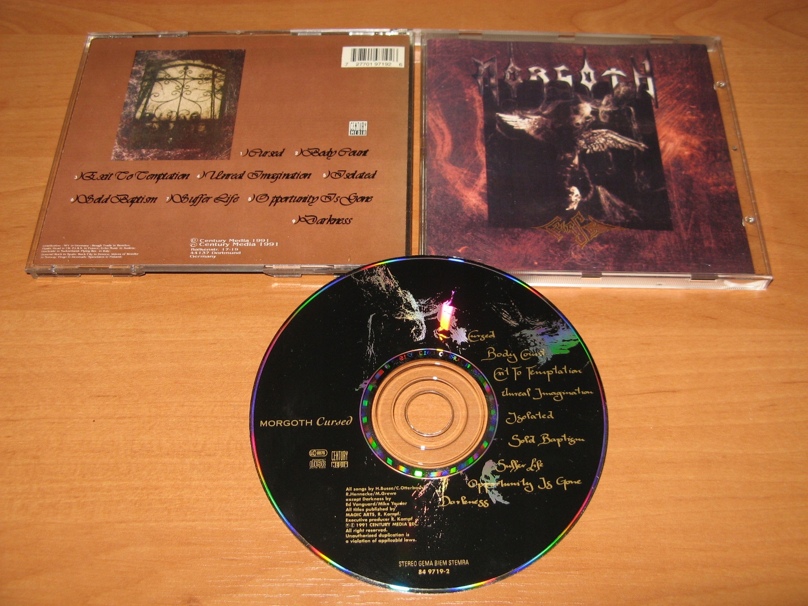 MORGOTH - Cursed - stare wyd CM 17119408630 - Sklepy, Opinie, Ceny w ...