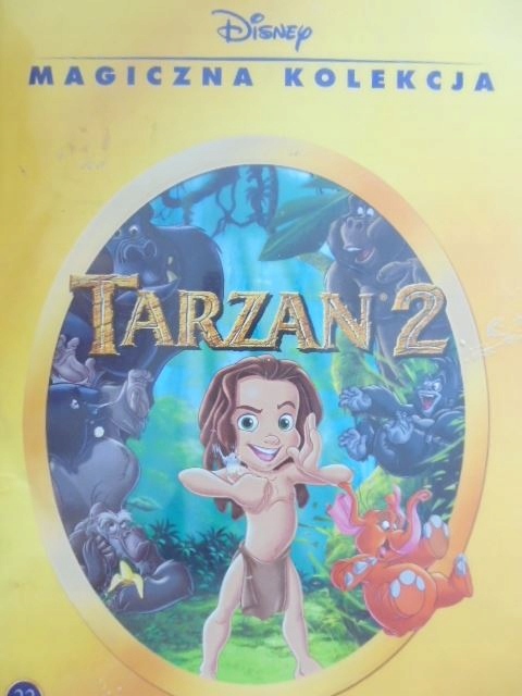 TARZAN 2: POCZĄTEK LEGENDY (2005) Tarzan II płyta DVD 17550163928 ...