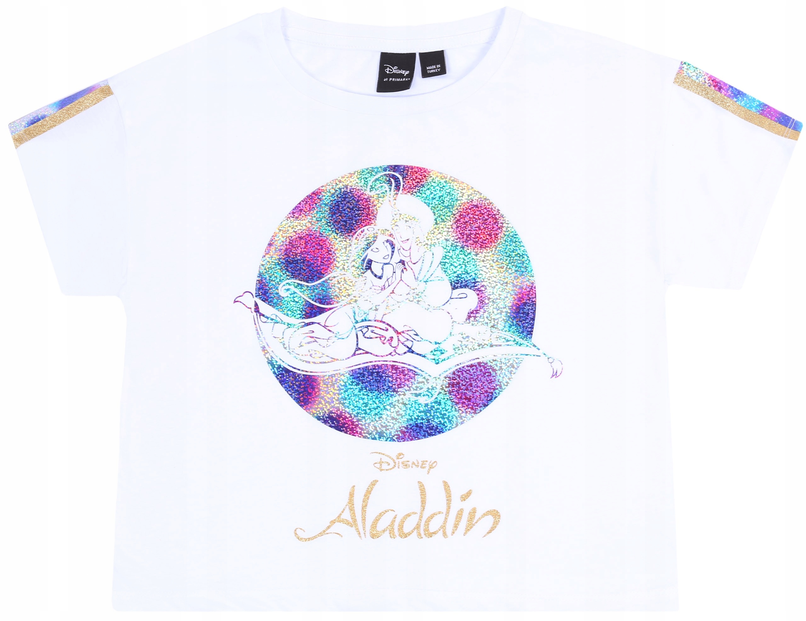Biele tričko Aladdin DISNEY 7-8rokov 128cm - Allegro