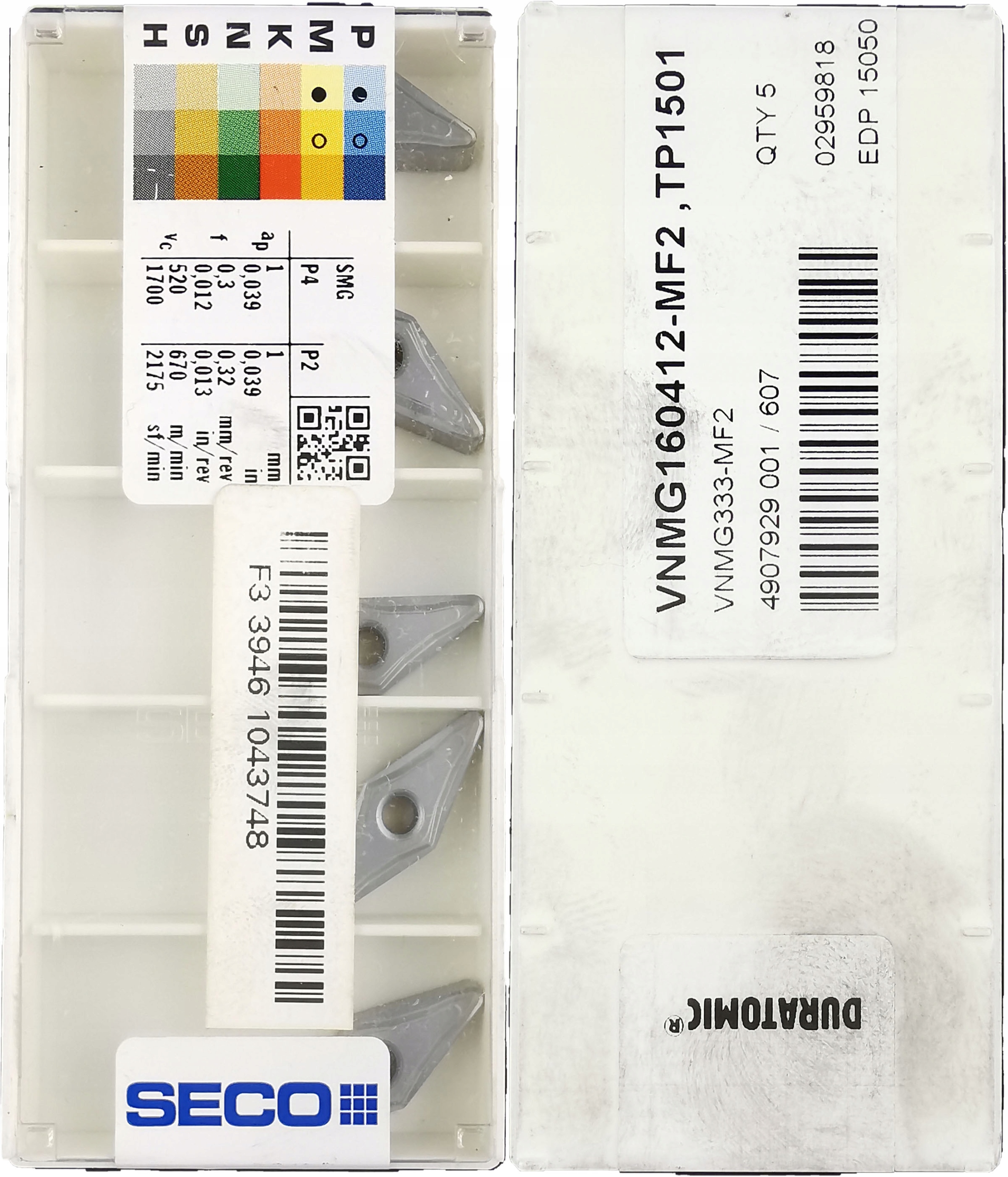 Płytki VNMG 160412-MF2 TP1501 SECO - porównaj ceny - Allegro.pl