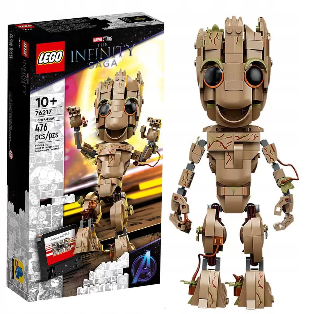 LEGO Marvel 76217 Ja jestem Groot (5702017154602) • Cena, Opinie ...