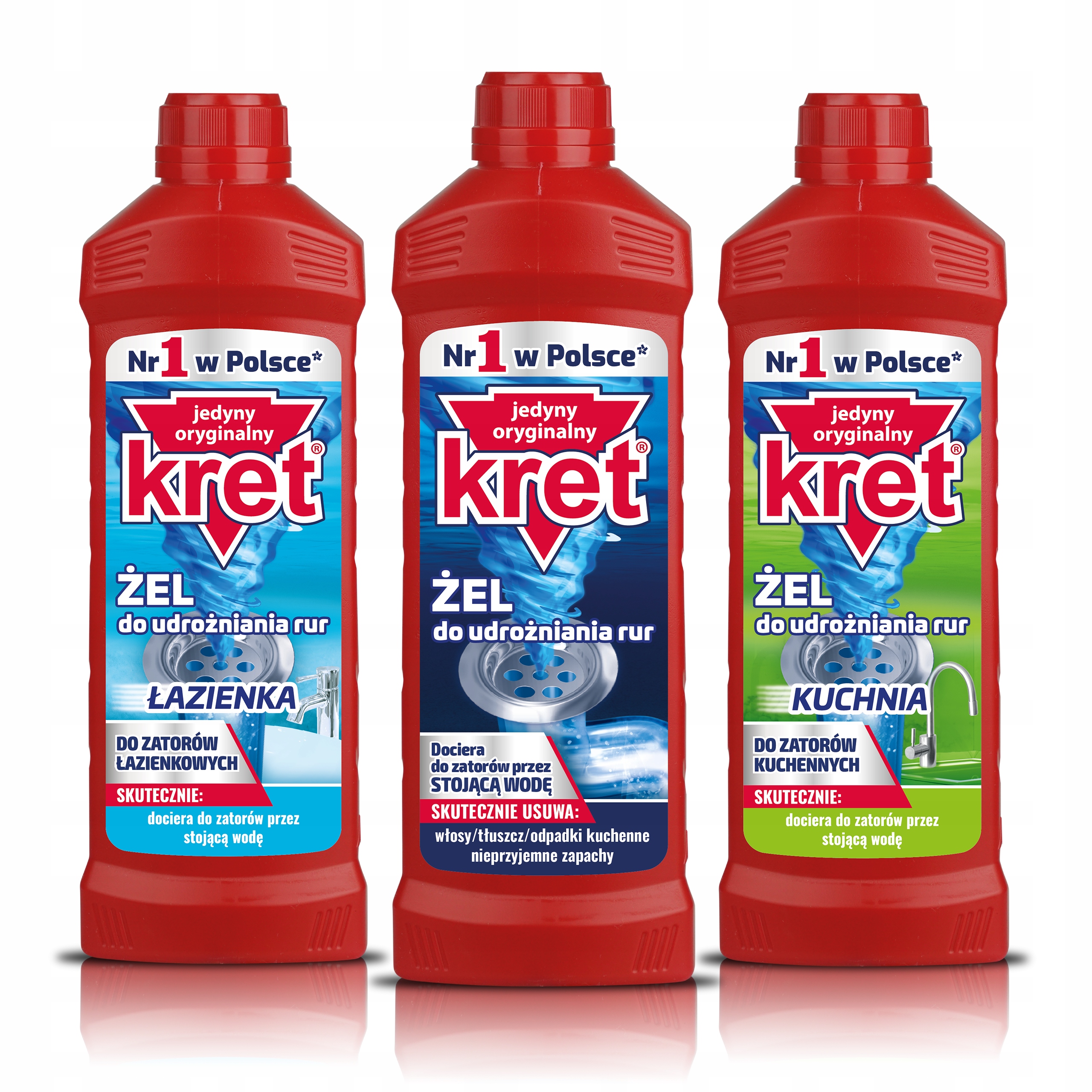 Kret żel udrażnianie rur 1,5l (5900931037371) • Cena, Opinie • Środki ...