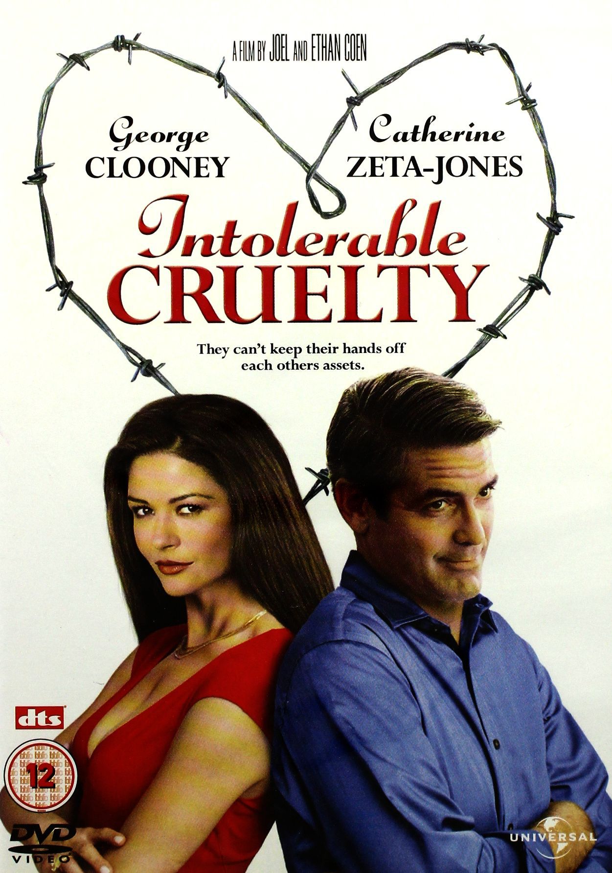 Intolerable Cruelty (Okrucieństwo nie do przyjęcia) płyta DVD ...