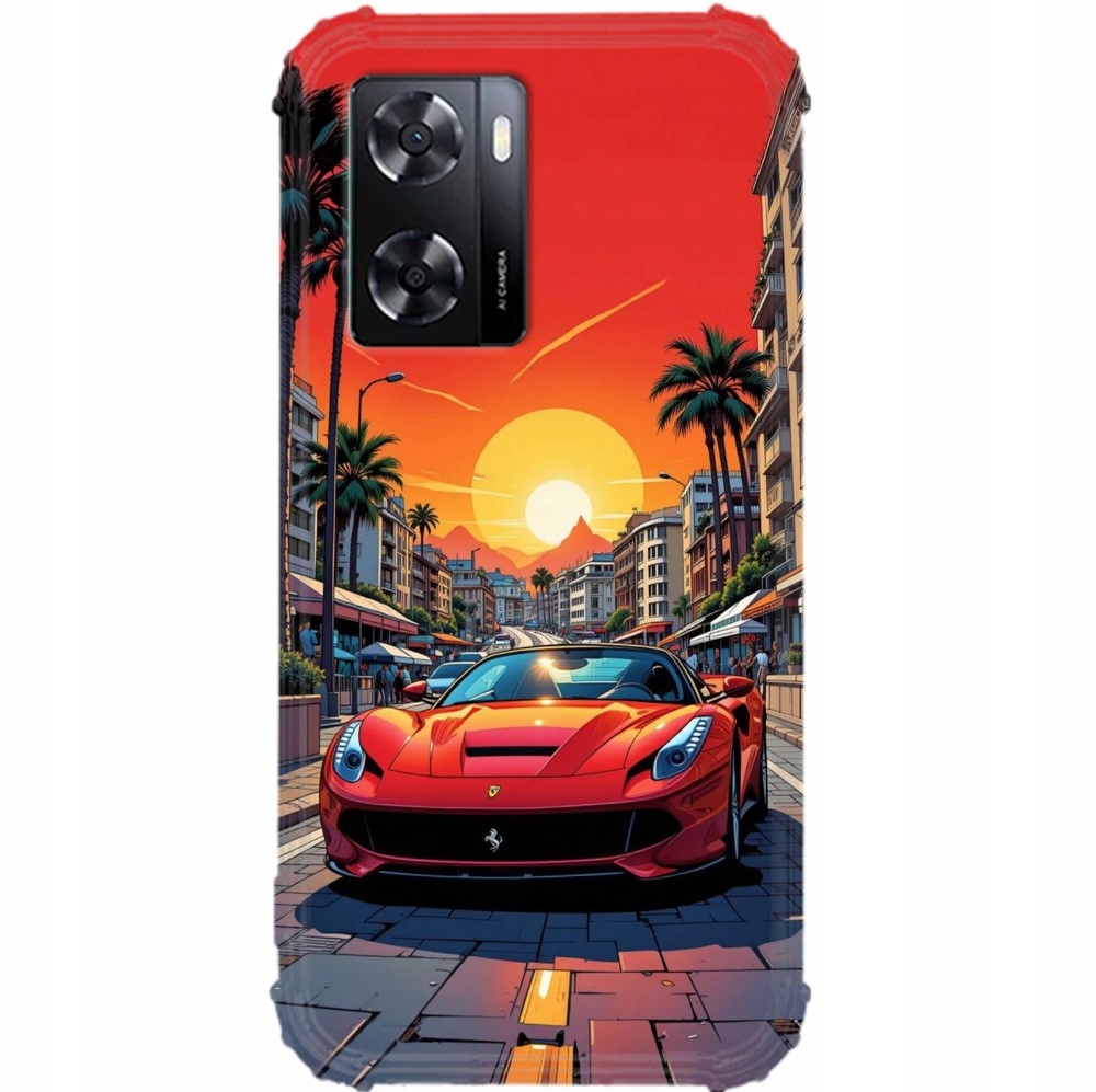 TOK OPPO A57 TOK ANTISHOCK MEGERŐSÍTETT SARKOK CARS SPORTAUTÓK WZ za ...