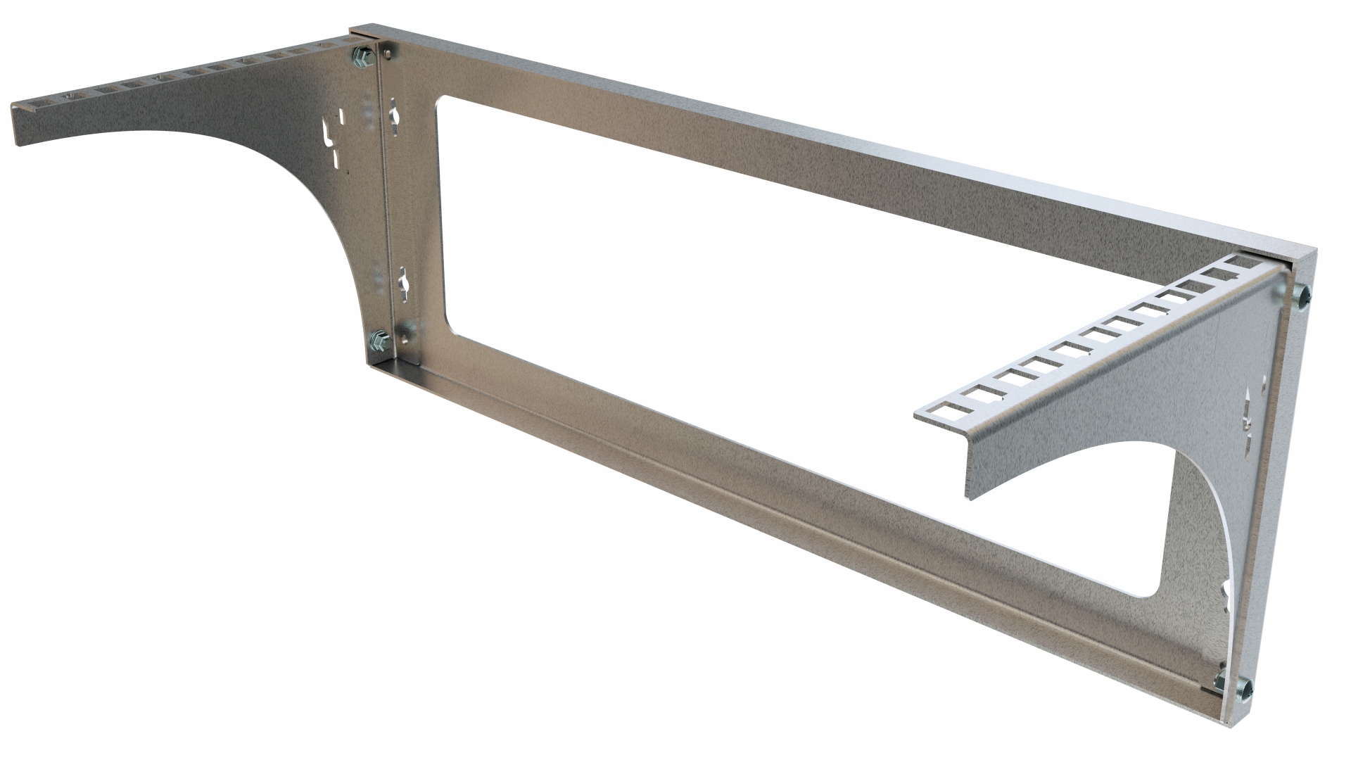 Wspornik uchwyt Rack scienny uniwersalny ocynkowany 19" 4U StalFlex ...