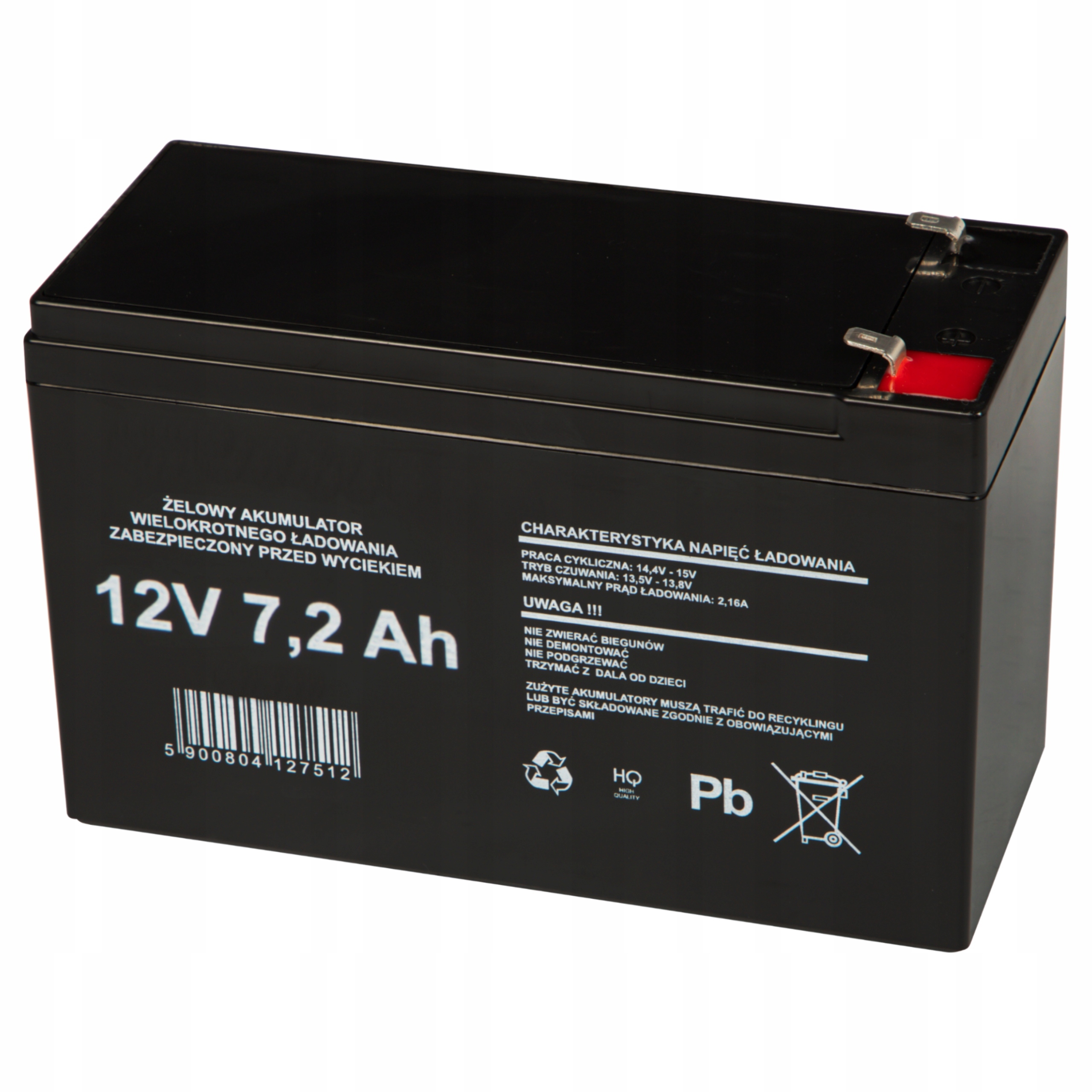 Akumulator Xtreme 12 V 7,2 Ah - Sklep, Opinie, Cena w Allegro