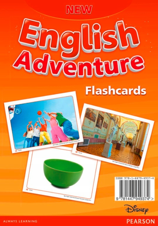 New English Adventure 3 flashcards KARTY OBRAZKOWE z • Cena, Opinie ...