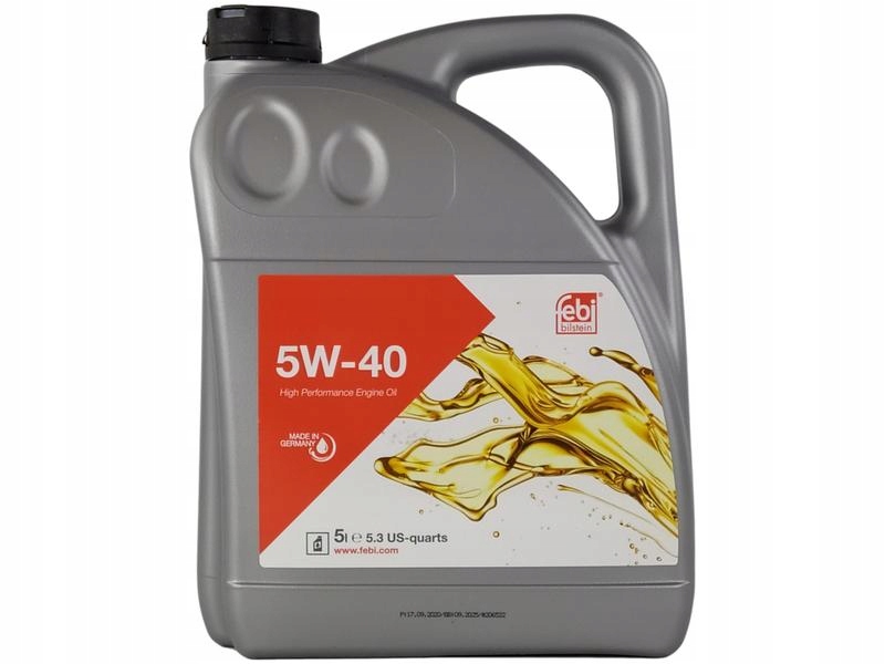 FEBI SYNTHETIC OIL 5W40 A3/B4 API SN/CF 5L za 117,09 zł z Krakow ...
