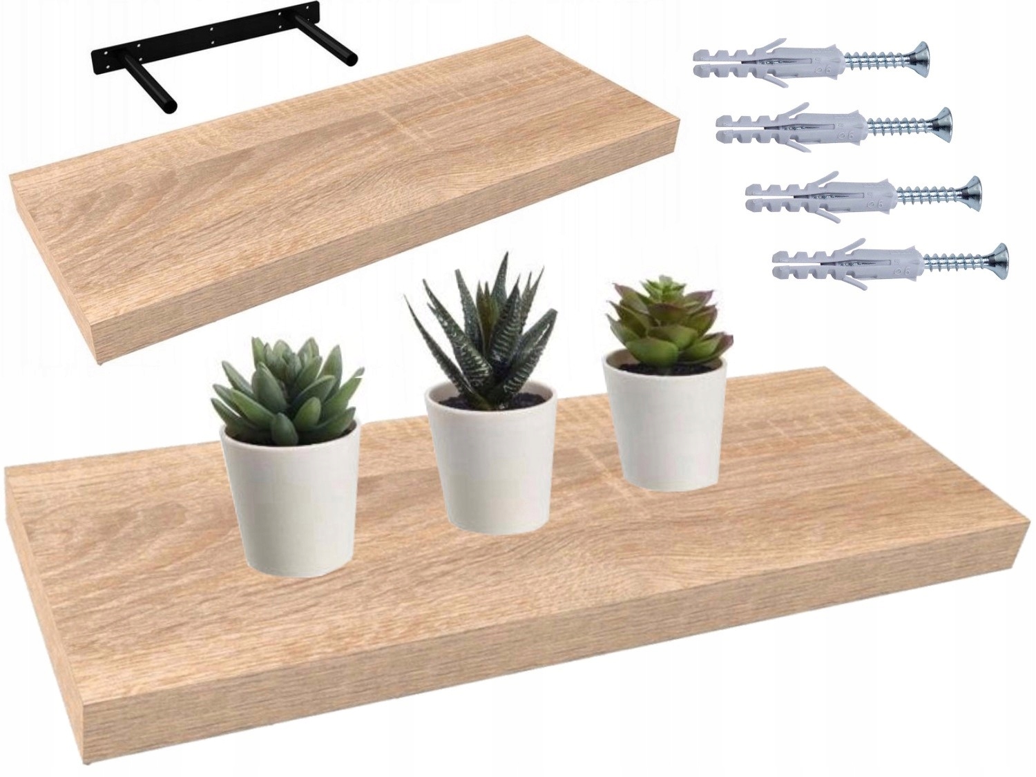 PÓŁKA SAMOWISZĄCA ŚCIENNA WISZĄCA DĄB SONOMA 57 cm (2581270) • Cena ... PÓŁKA SAMOWISZĄCA ŚCIENNA WISZĄCA DĄB SONOMA 57 cm (2581270) • Cena ...