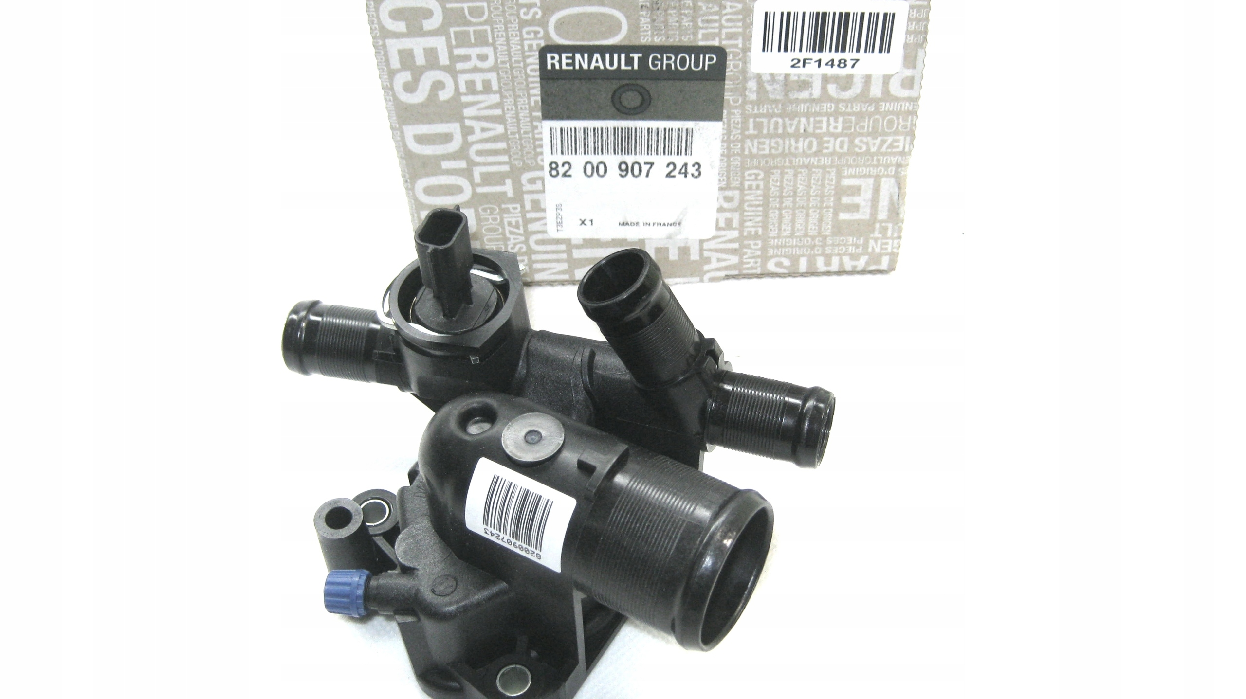 TERMOSTAT OBUDOWA 2.0 DCI LAGUNA III KOLEOS TRAFIC II VIVARO SCENIC ...