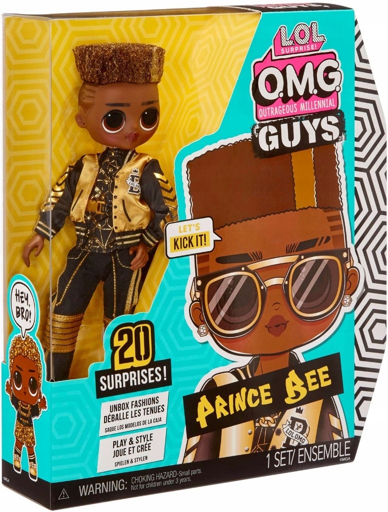 Lalka Prince Bee - L.O.L Surprise O.M.G. - Allegro.pl