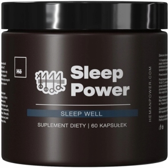 He Man Power Sleep Power na dobry sen 60kapsułek (5904873734633) • Cena ...