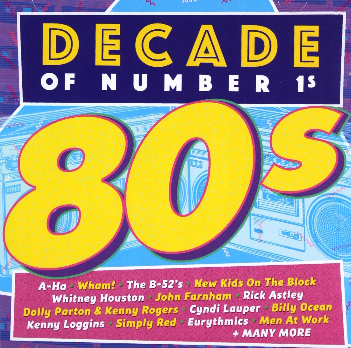 Decade Of Number 1s - 80s Various Artists CD • Cena, Opinie - Allegro
