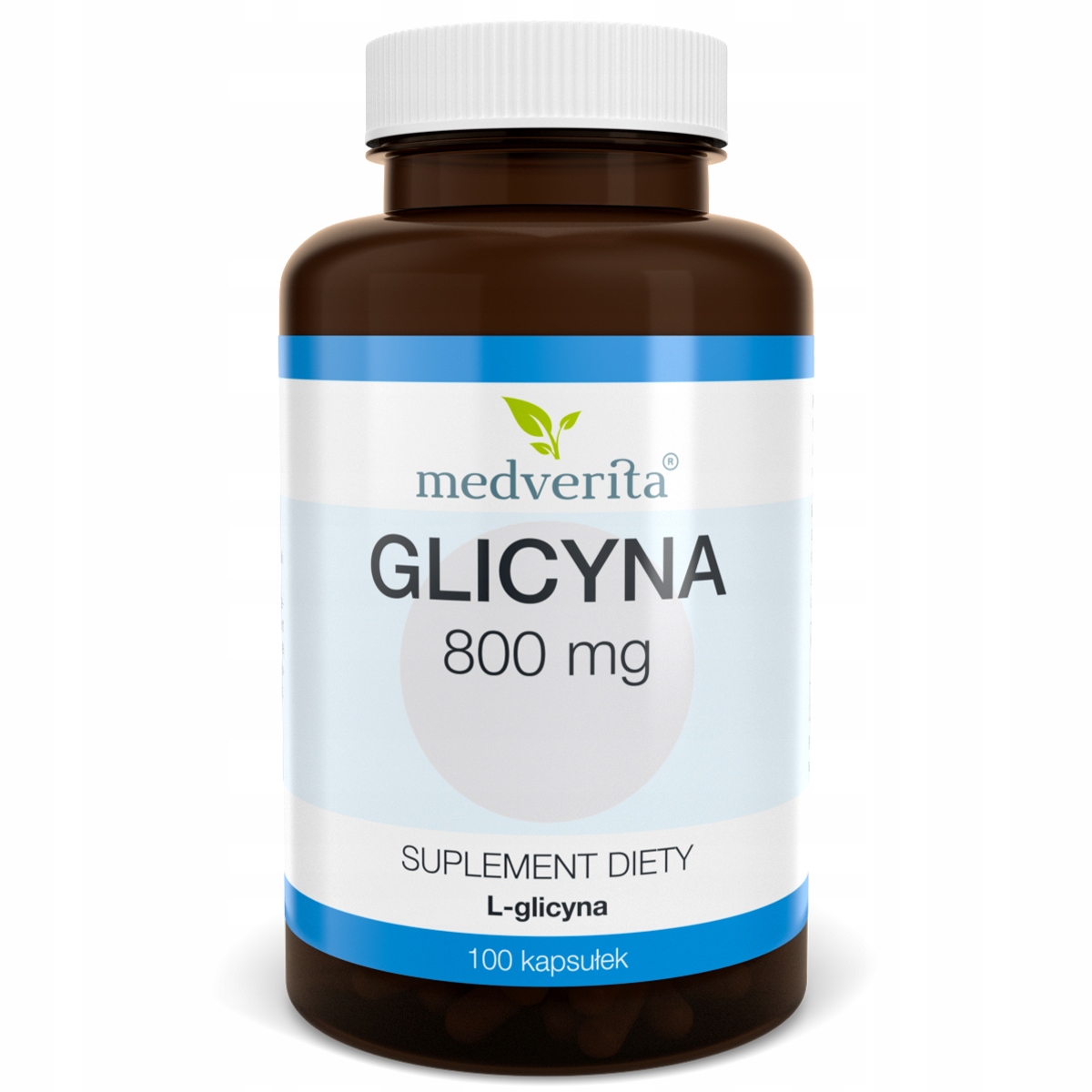 GLYCIN 800mg L-glycin Aminokyselina - 100 kapslí za 174 Kč - Allegro