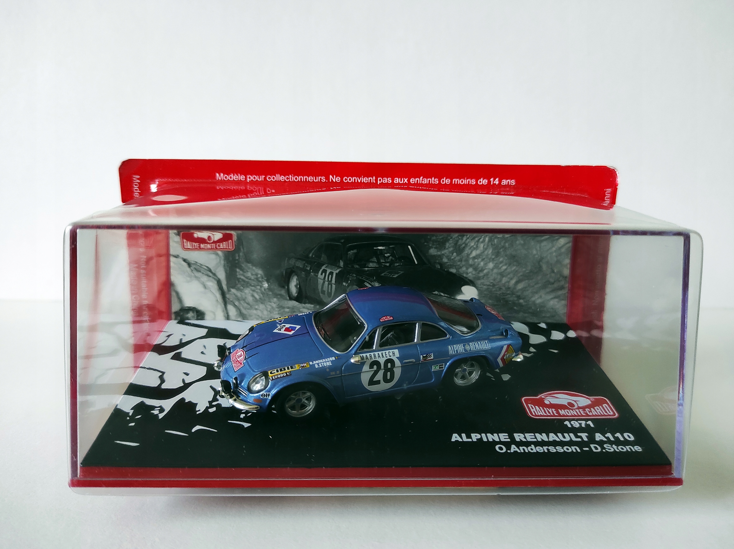 Renault Alpine A110 1:43 RALLY Car Collection • Cena, Opinie - Allegro