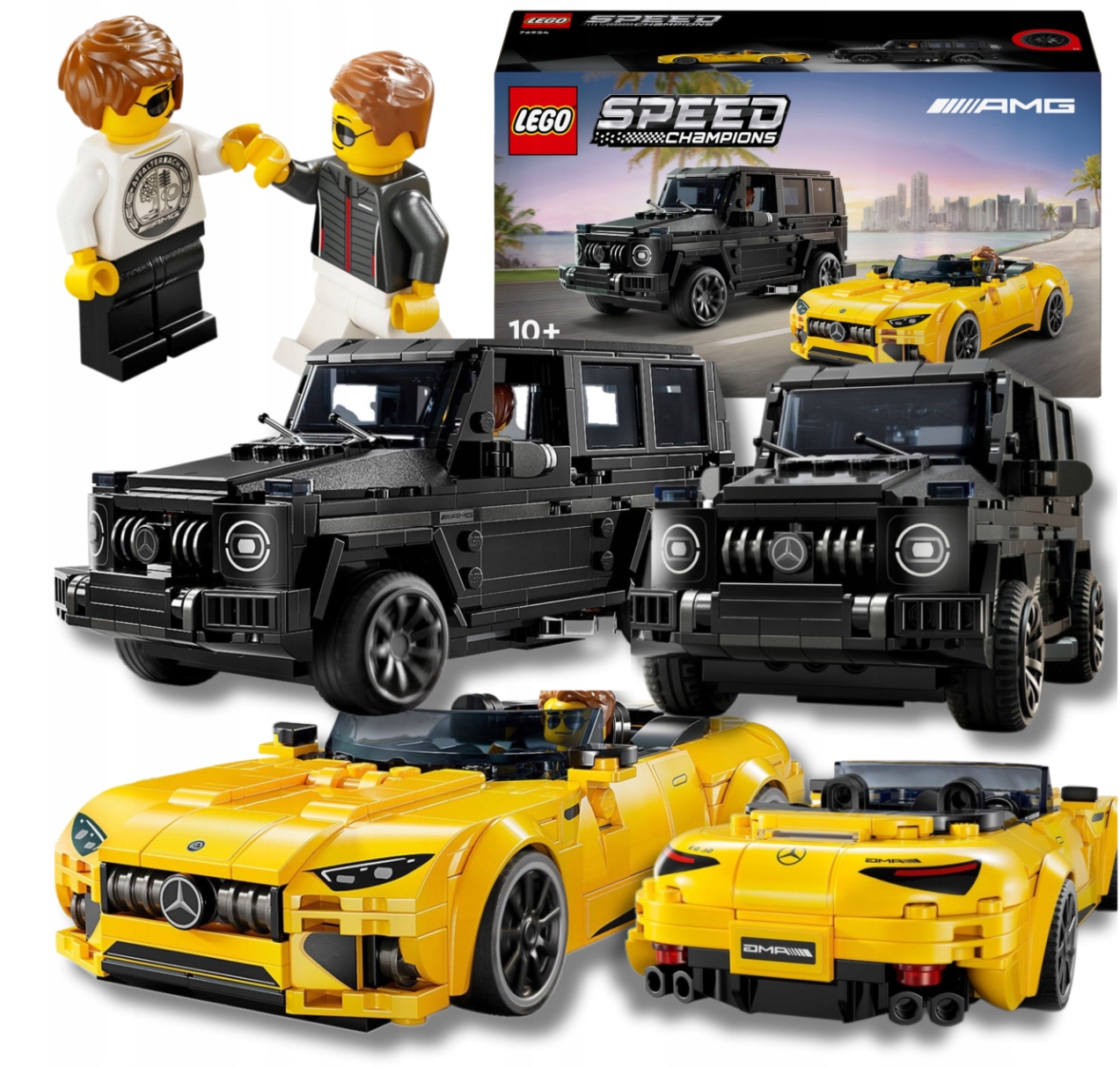 LEGO SPEED CHAMPIONS MERCEDES AMG G 63 I MERCEDES AMG SL 63 ZESTAW ...