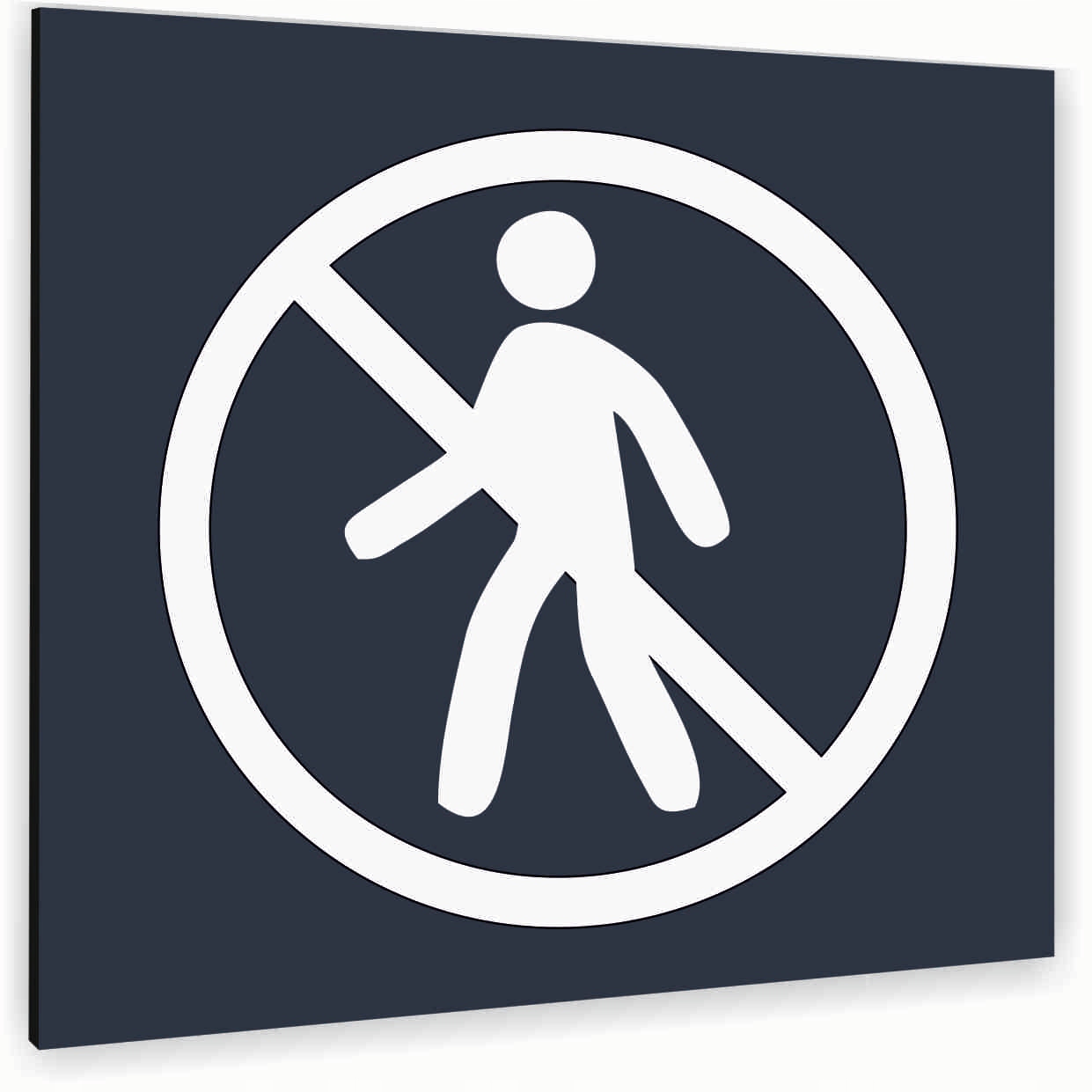 Accept Piktogram Zákaz Vstupu Se Zbraní - Stříbrná Tabulka - Černý Tisk ...