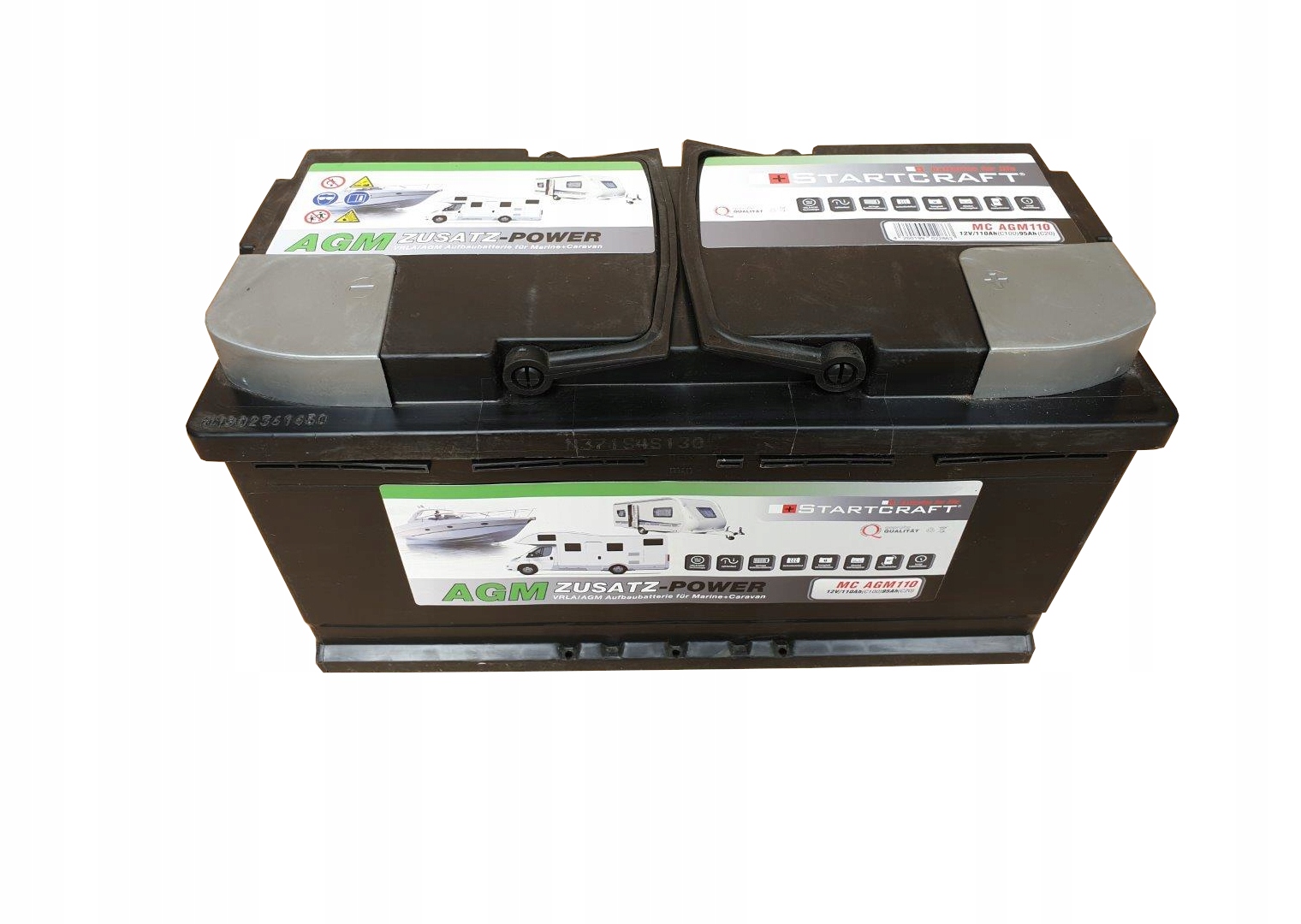 Akumulator STARTCRAFT MC AGM 110 Ah KAMPER ŁÓDŹ • Cena, Opinie - Allegro