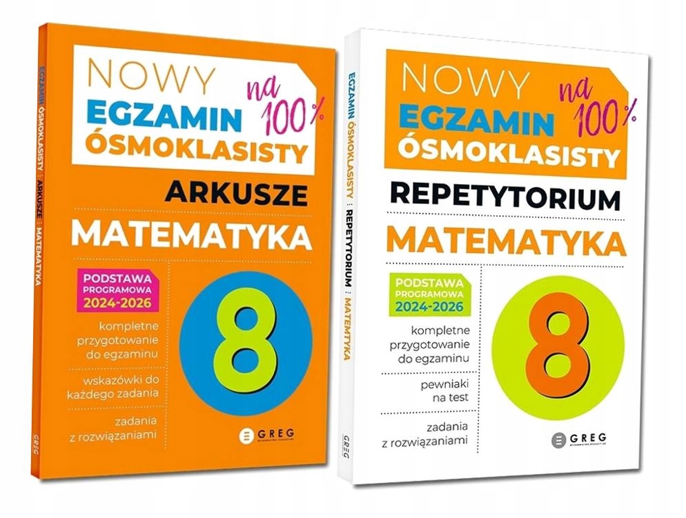Egzamin ósmoklasisty na 100%. Matematyka. Repetytorium Praca zbiorowa (17195524578) | Podręcznik ...
