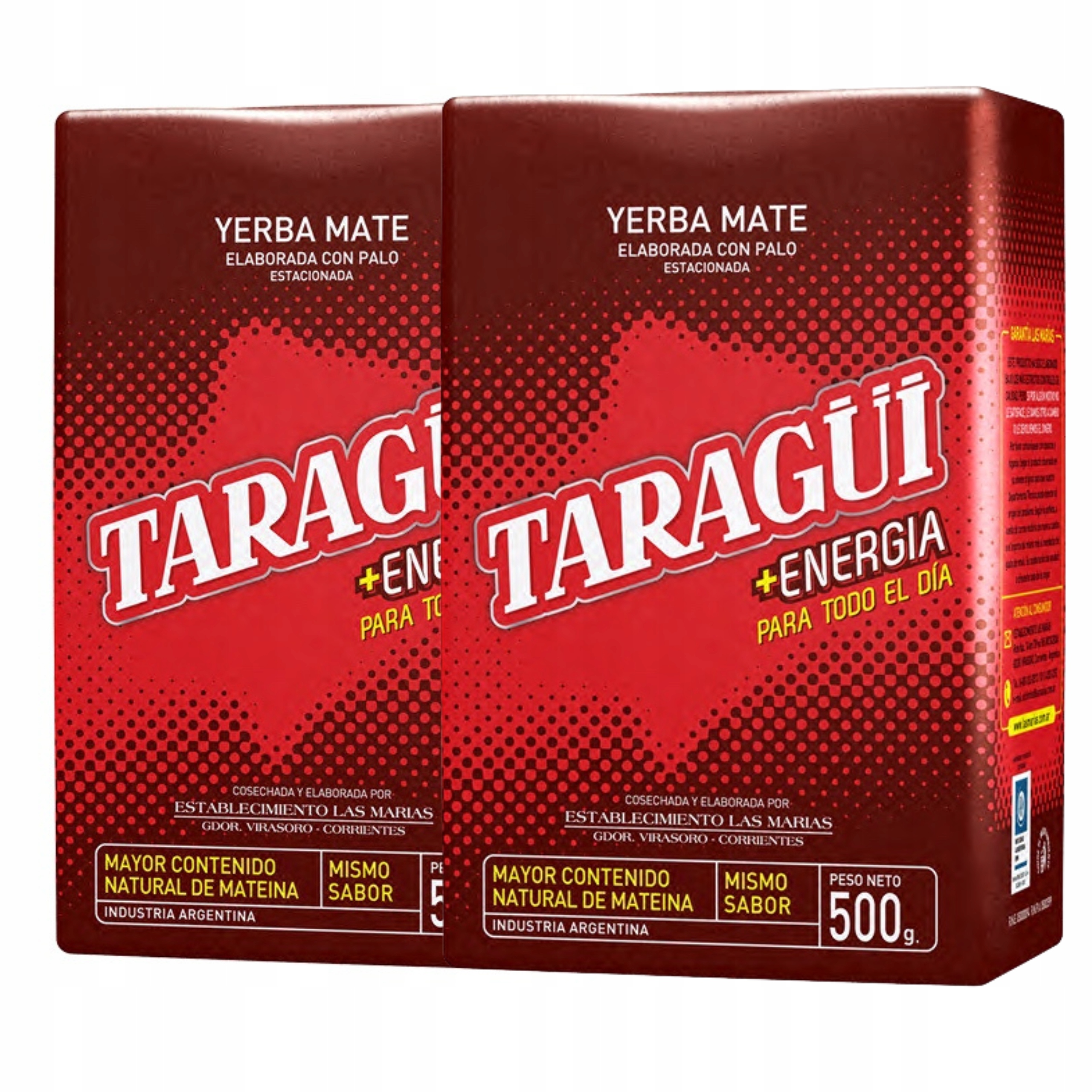 Yerba Mate TARAGUI Energie 1 kg mega vzrušení za 203.00CZK - Allegro
