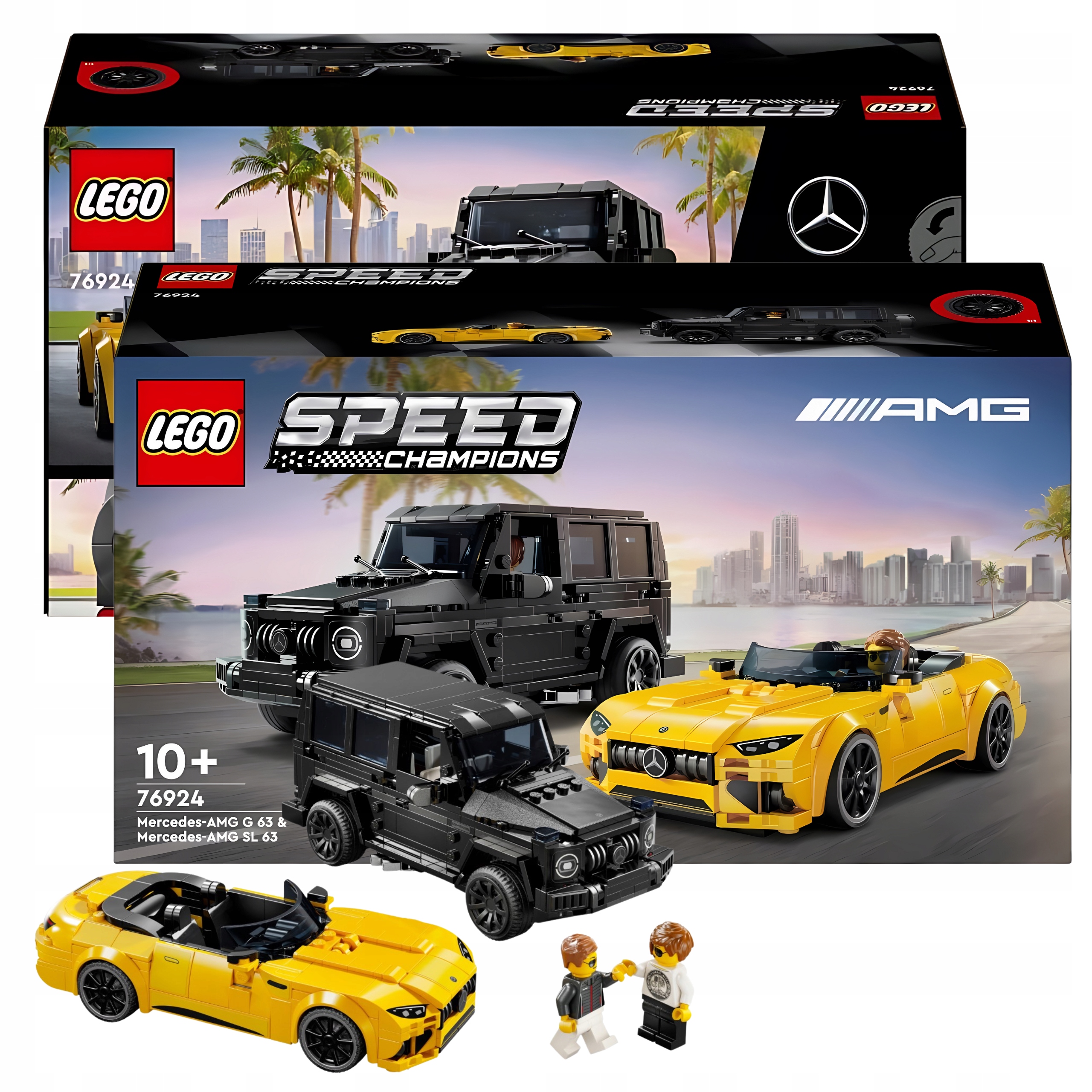 LEGO Speed Champions 76924 Mercedes-AMG G 63 Mercedes-AMG SL 63 auta ...