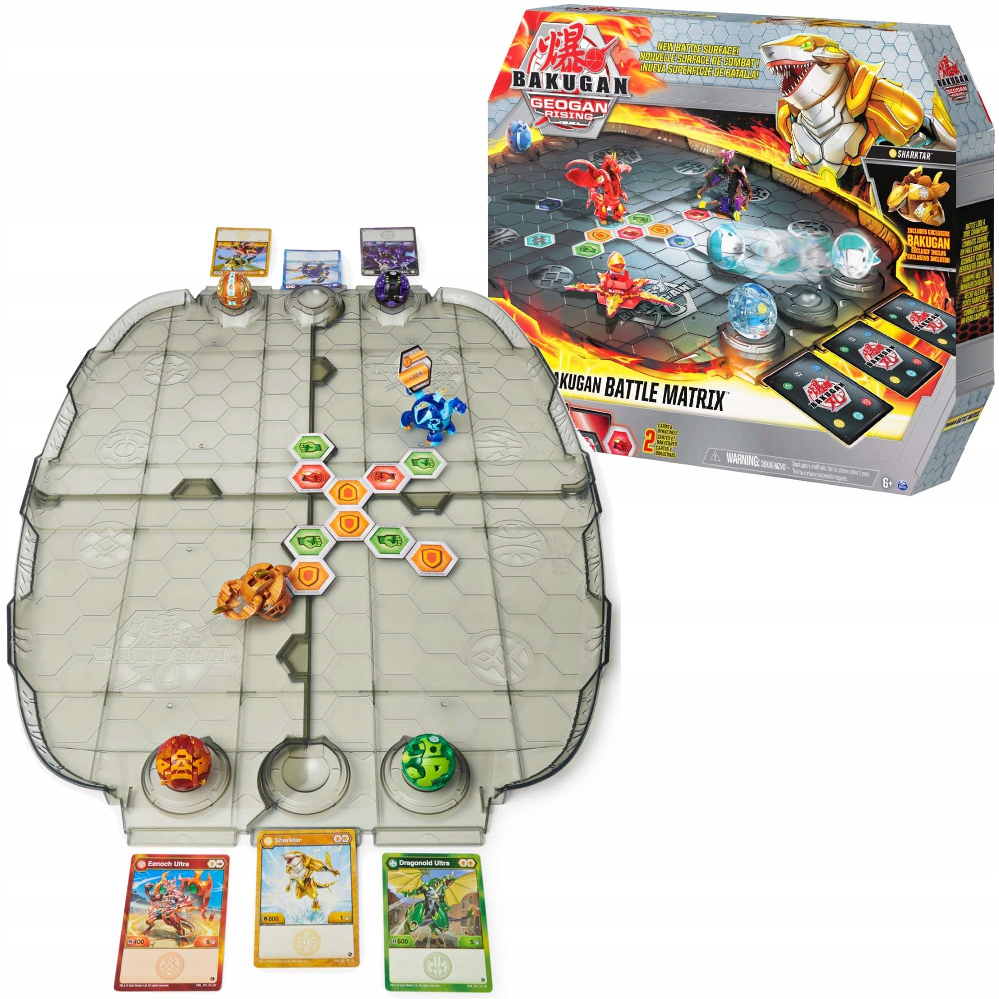 BAKUGAN BATTLE MATRIX ARENA DESKA SHARKTAR za 515.00CZK - Allegro