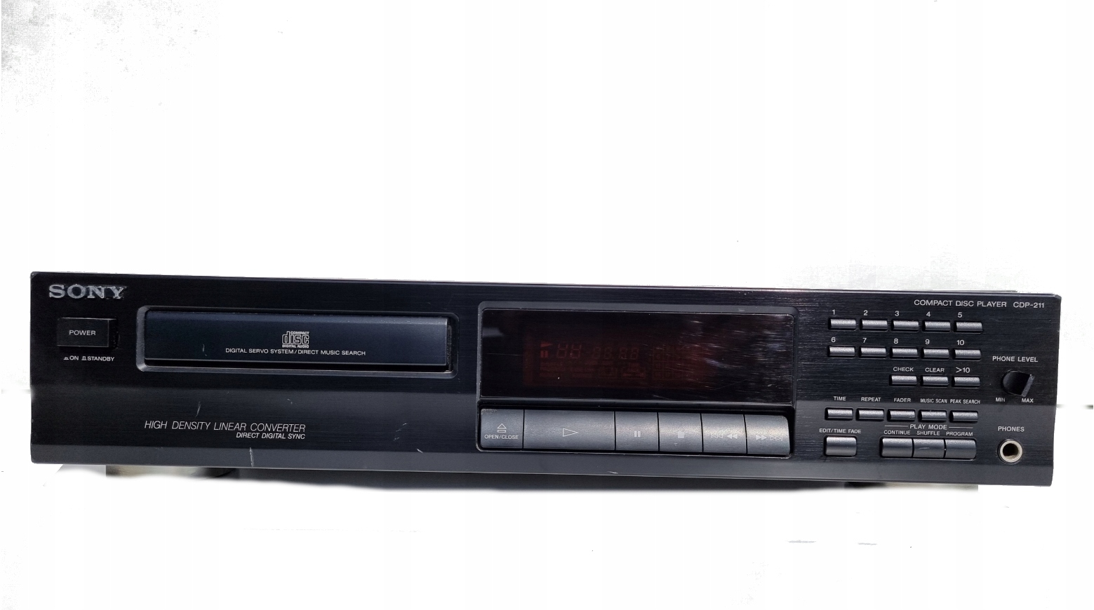 Sony odtwarzacz kompaktowy CD player CDP 211 - Sklep, Opinie, Cena w Allegro