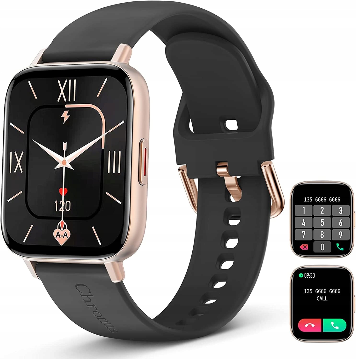 SMARTWATCH PULS tętno SEN ciśnienie CHRONUS satura - Sklep, Opinie ...